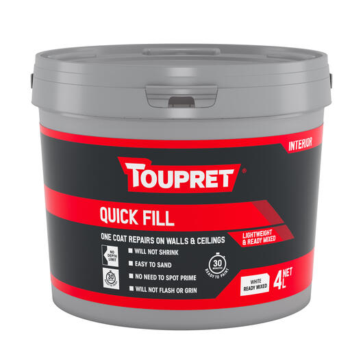 How long does filler take to dry ? Toupret's time-saving fillers ...